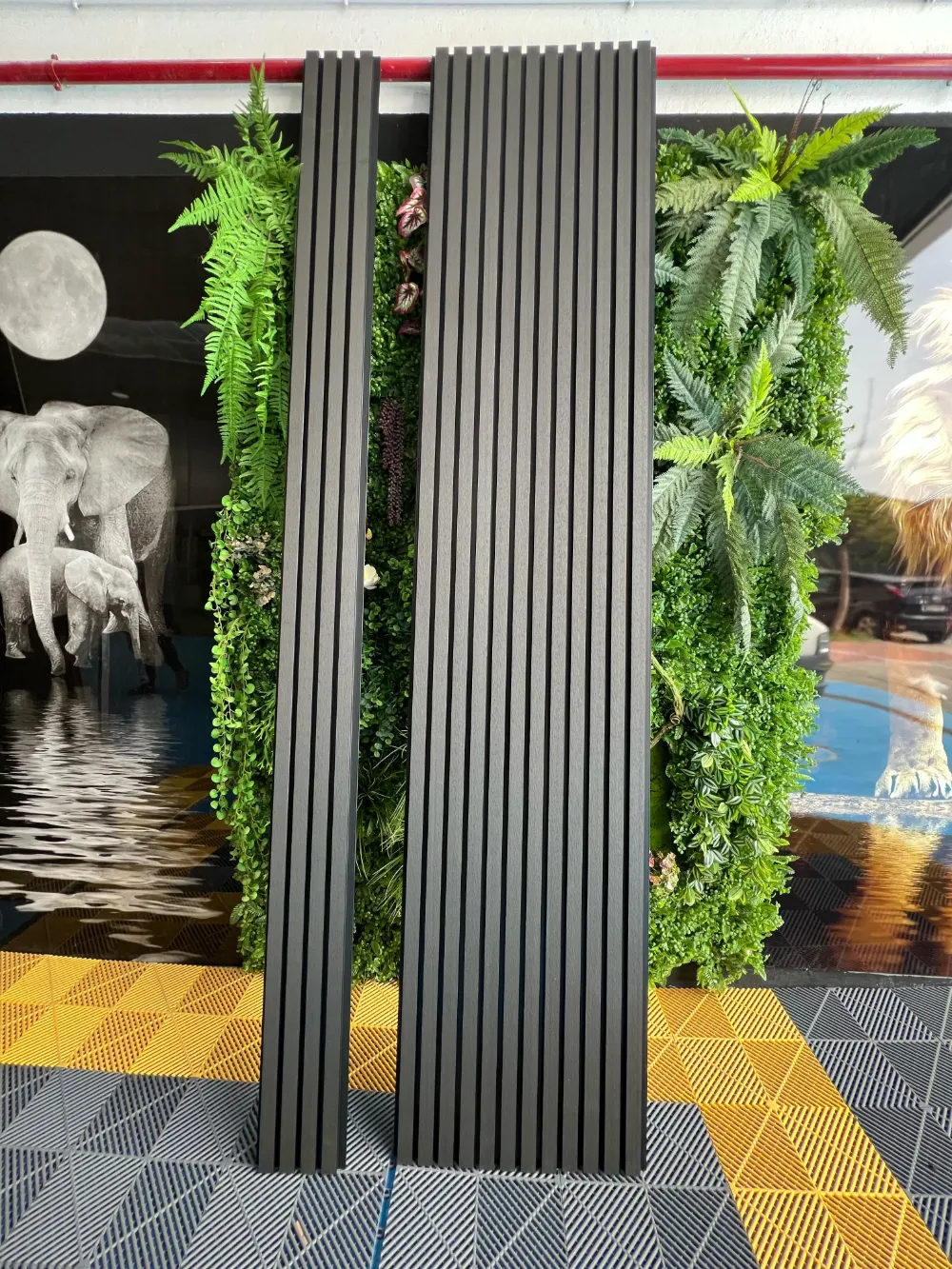 Listones de PVC Exterior Negro | Mejor precio